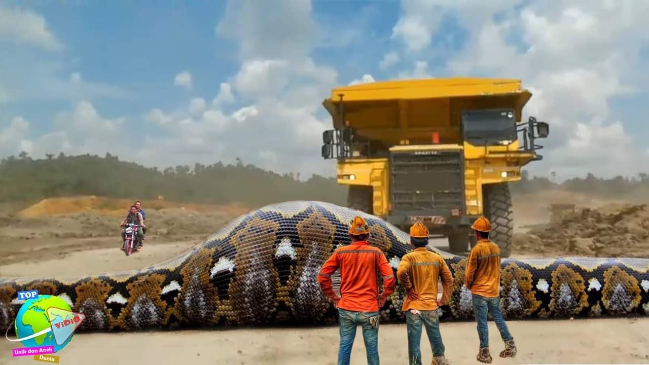 Astaga!! Anaconda Sepanjang 10 Meter Ini Ditemukan Di Brazil, Hingga ...