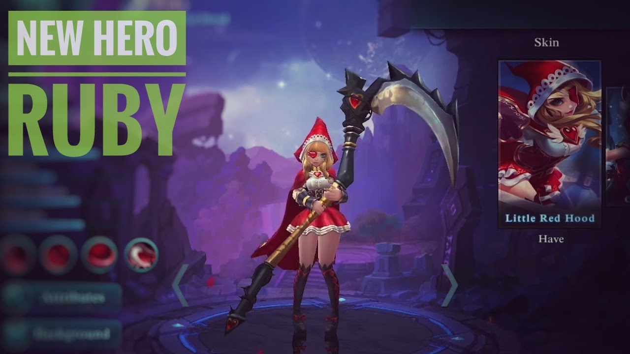 Mobile Legends : New hero Ruby gameplay! - YouTube