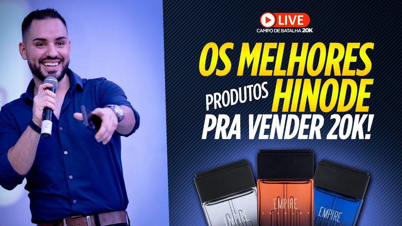 TREINAMENTO DOS MELHORES PRODUTOS HINODE PRA VENDER QUE ACELERAM OS 20K | CB20K #120 - YouTube