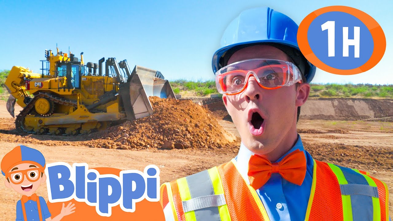 Blippi's Biggest Bulldozer! | Blippi Vehicles | Learning Videos for ...