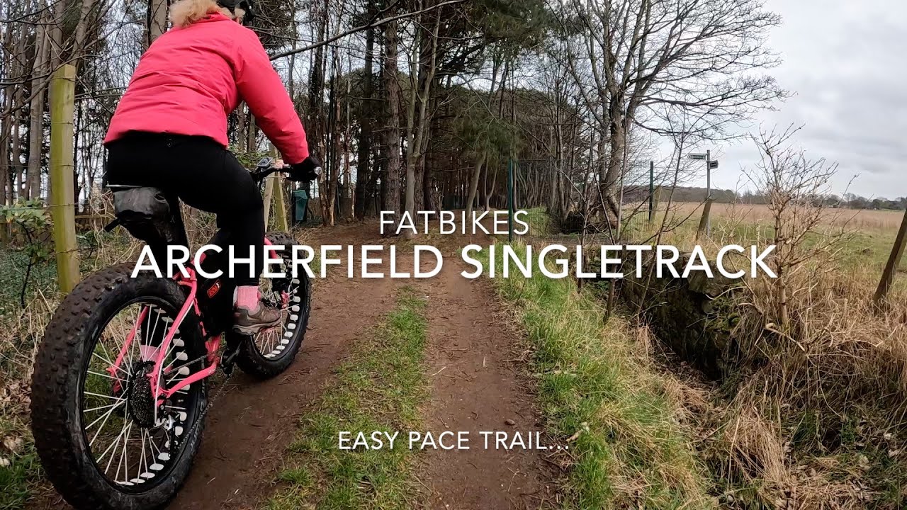 Fatbikes on Archerfield Singletrack - YouTube