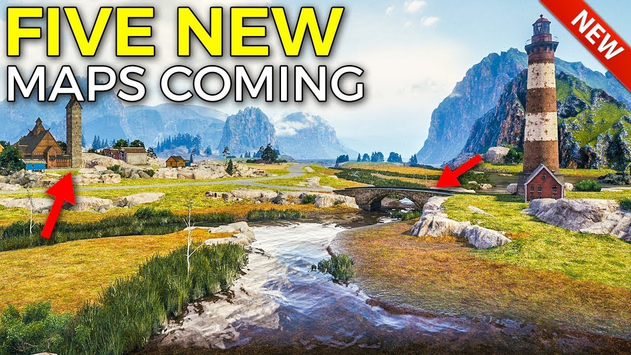 WOT NEW MAPS - YouTube