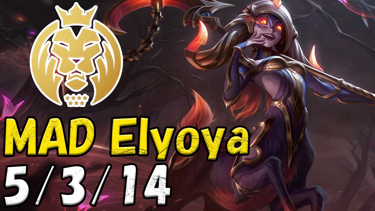 MAD Elyoya リリア(Lillia) VS ヴィエゴ(Viego) JG patch 13.8 EUW RANK - YouTube