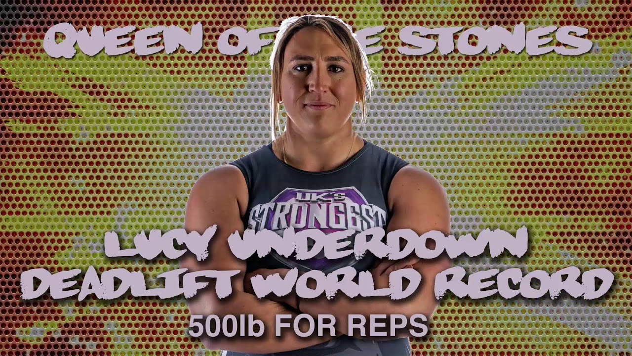 NEW DEADLIFT WORLD RECORD - Lucy Underdown - 500lb for 12reps - YouTube