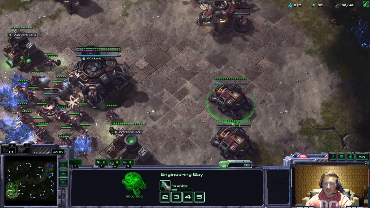 Starcraft 2 Step by step Terran guide Episode 4 : Upgrades - YouTube