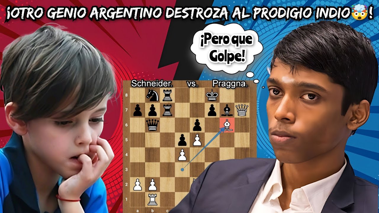 ¡OTRO GENIO ARGENTINO DESTROZA AL PRODIGIO INDIO🤯💥! | Schneider vs ...