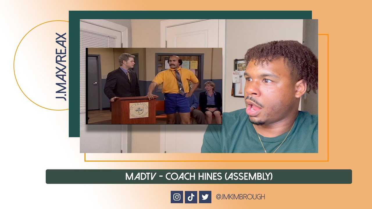 MadTv - Coach Hines (Assembly) | REACTION - YouTube