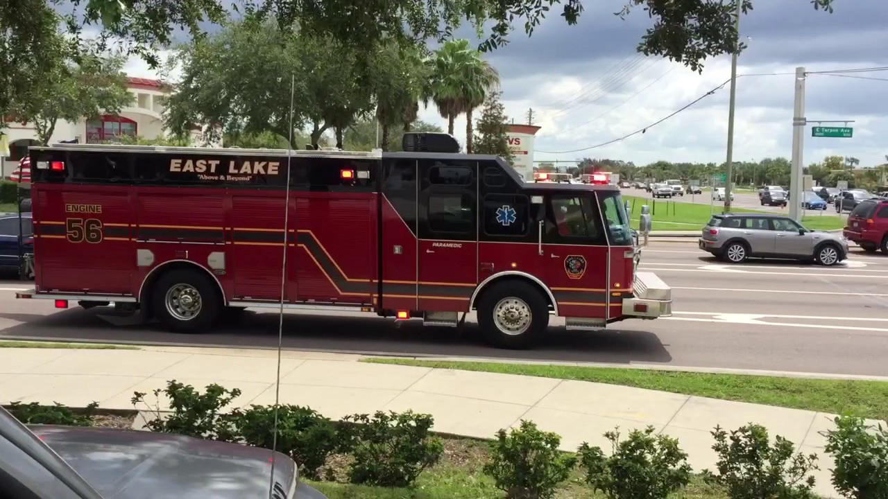 East lake fire rescue Squad 57 (spare) District 57 responding - YouTube