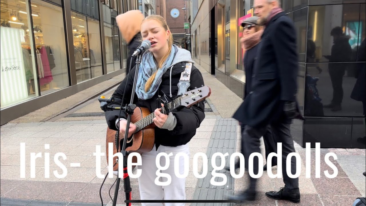 Iris by the googoodolls live on Grafton Street by Sarah fitz - YouTube