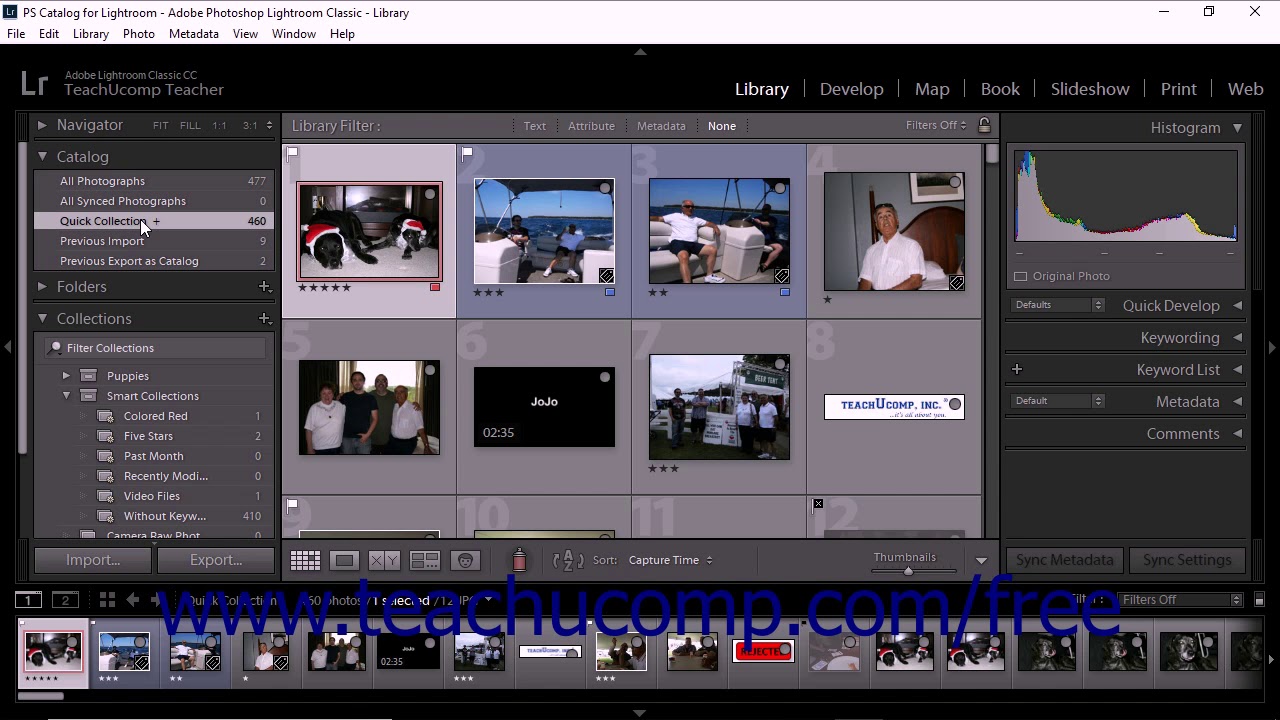 Lightroom Classic CC Tutorial About Collections Adobe Training - YouTube