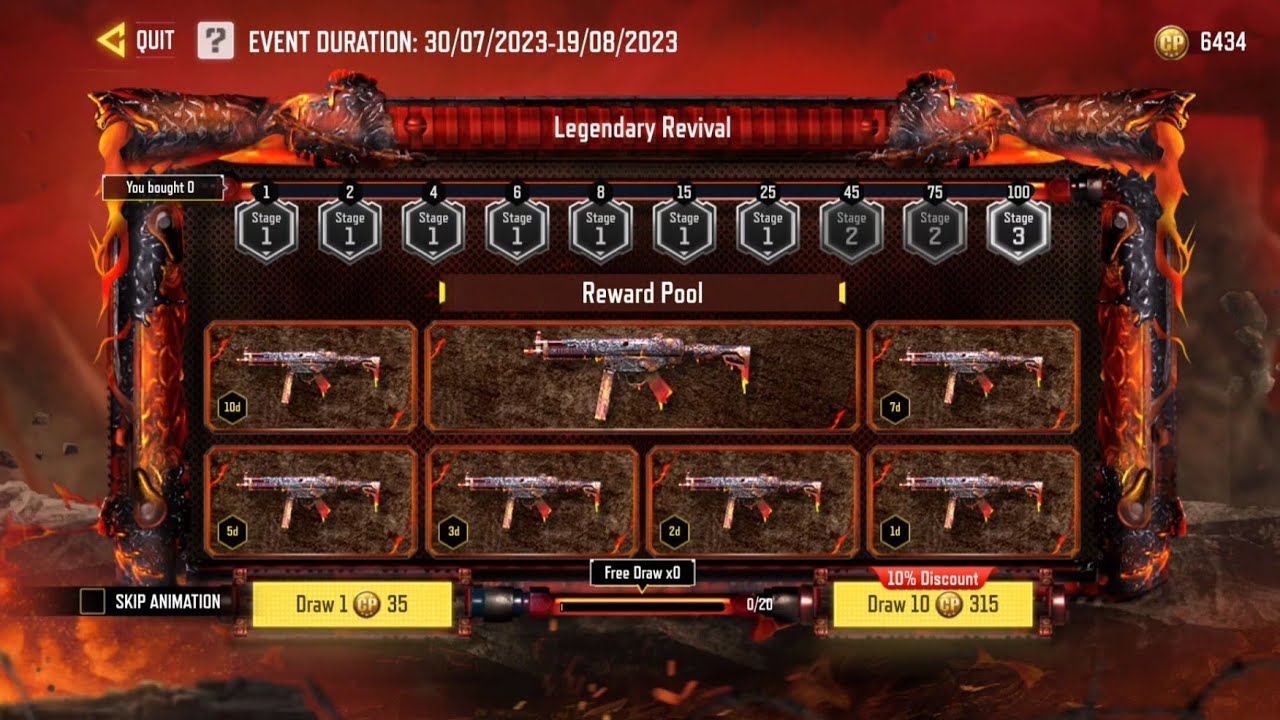 LEGENDARY REVIVAL QQ9 MELTING POINT & MACE CODM MOBILE 2023 S6 - YouTube