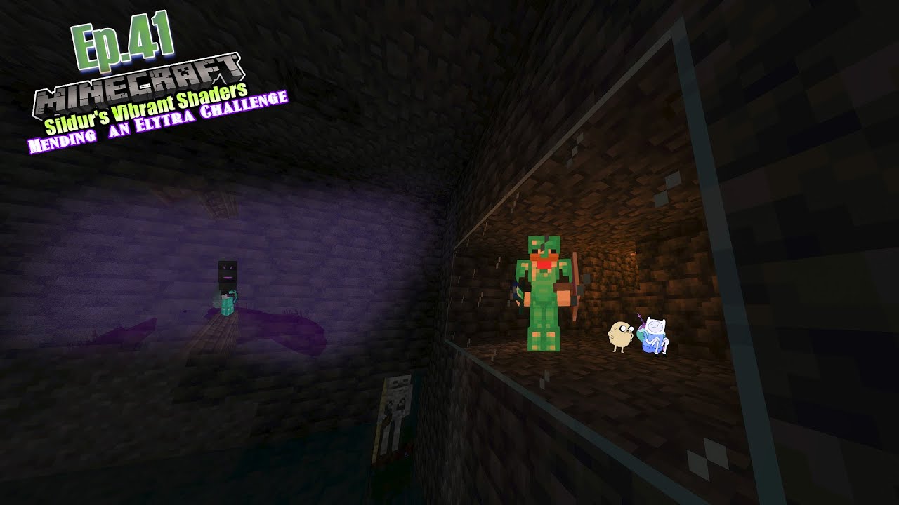 Mending an Elytra Challenge 🫡Minecraft! Ray Tracing Graphics Ep.41! - YouTube