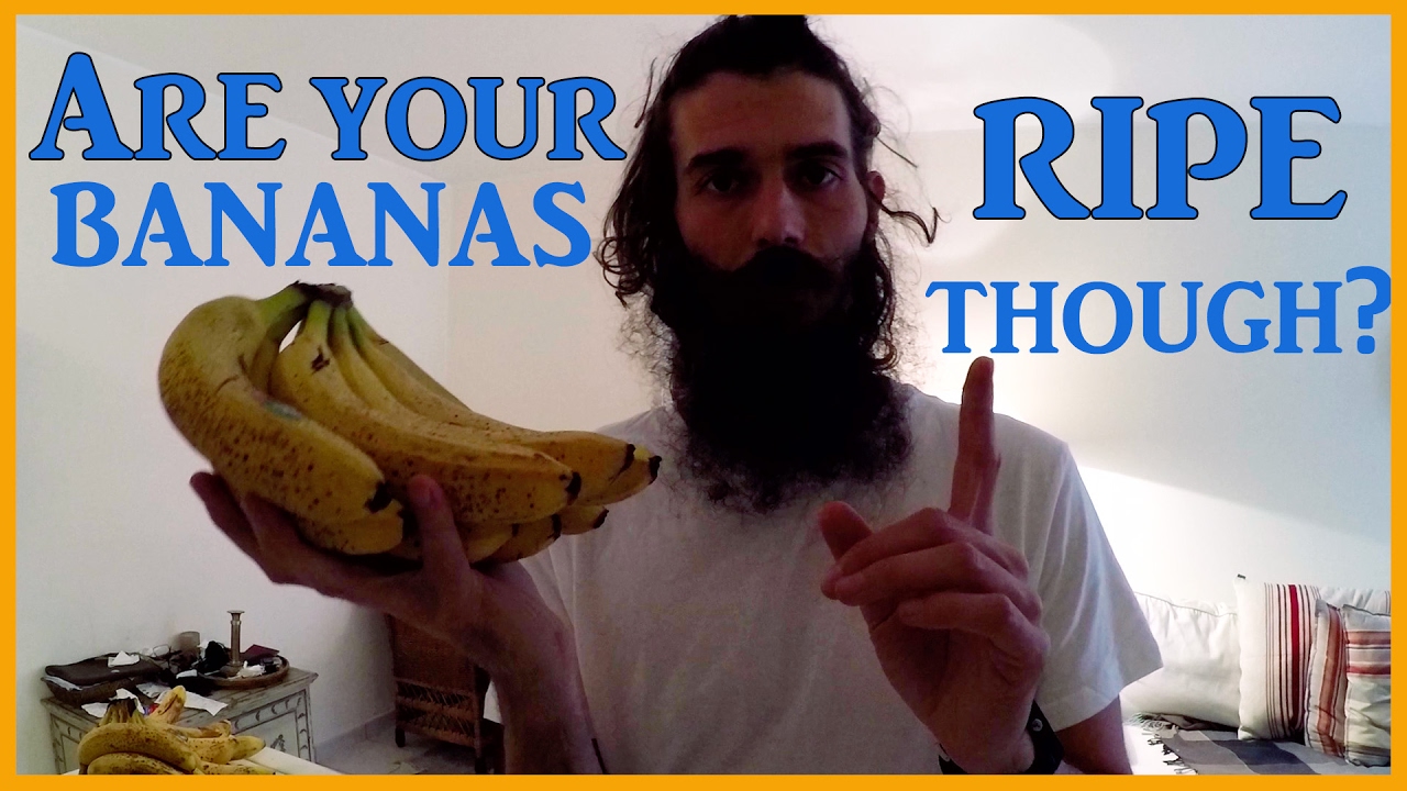 YOU'RE NOT EATING RIPE BANANAS: HERE'S HOW TO TELL! - YouTube
