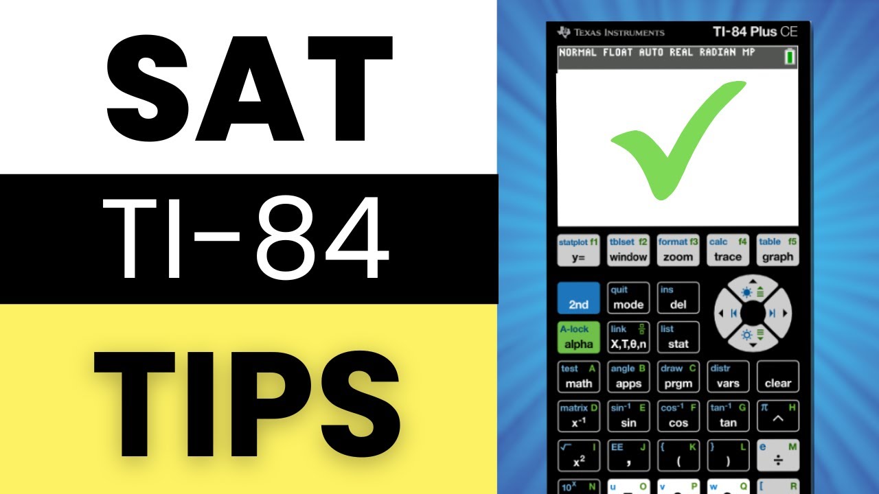 TI-84 Calculator Tricks Every SAT Student Needs! - YouTube