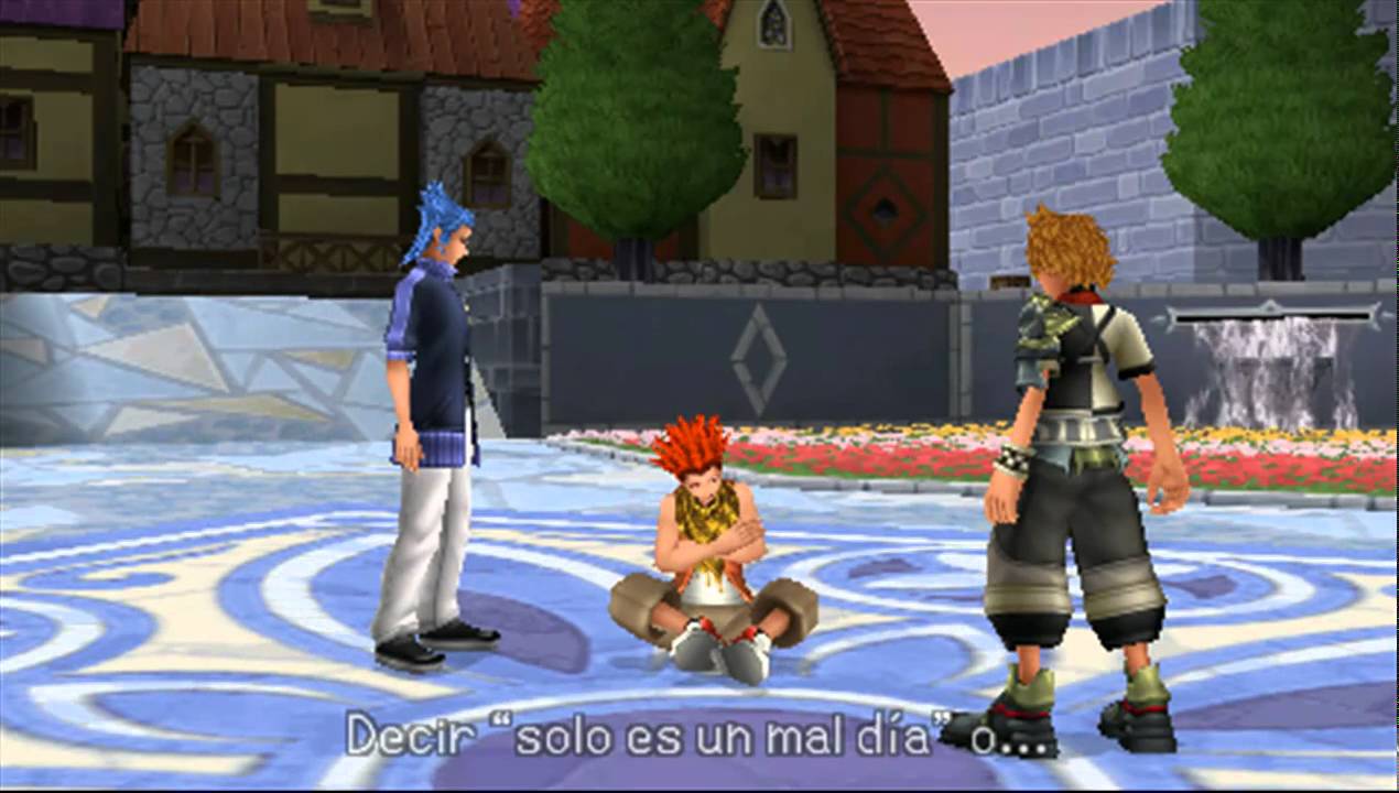 Kingdom Hearts : Ven meets Lea and Isa (English) [HD] - YouTube