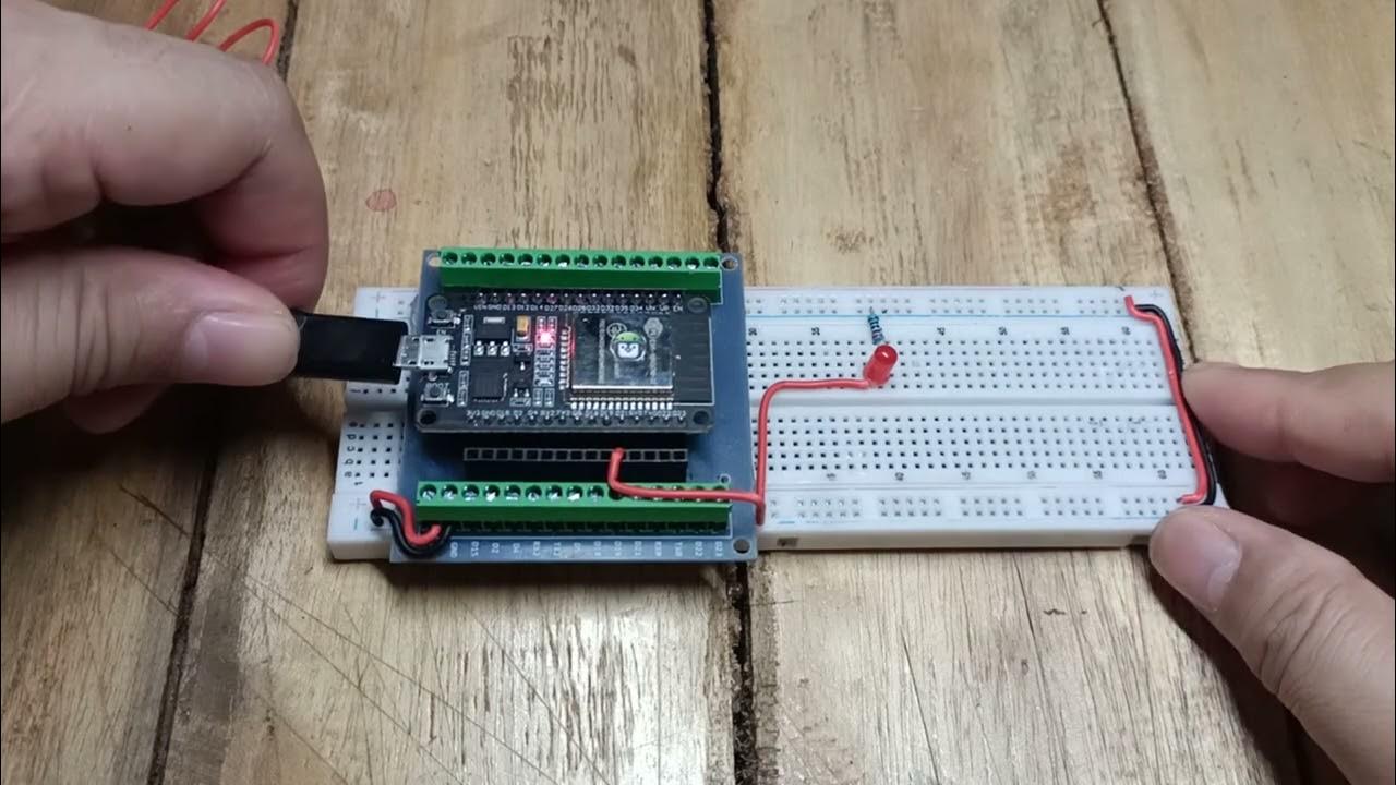 Build a PWM Circuit with ESP32: LED Brightness Control Using MicroPython - YouTube