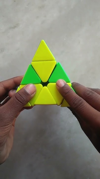 Dot pattern on pyraminx cube assan trick ab to subscribe karo#shorts#youtubeshorts#shortsfeed# ...