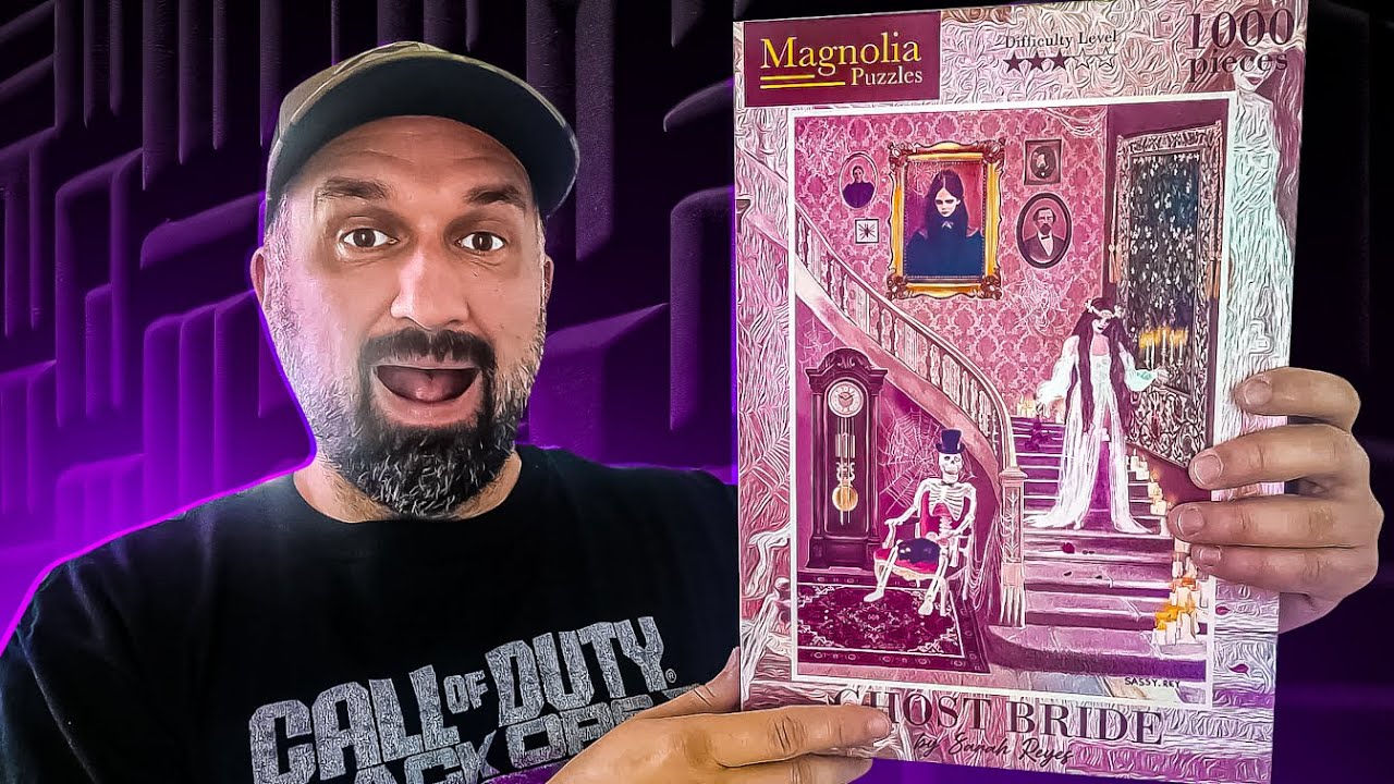 Another Halloween Puzzle! GHOST BRIDE by Magnolia - YouTube