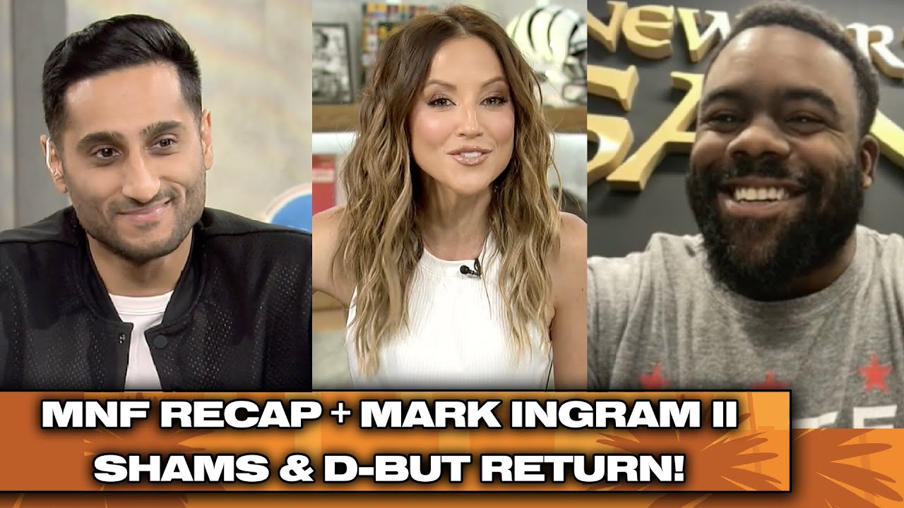 Kay Adams MNF Recap PLUS Shams Charania, Mark Ingram & Darius Butler Return! | Up and Adams ...
