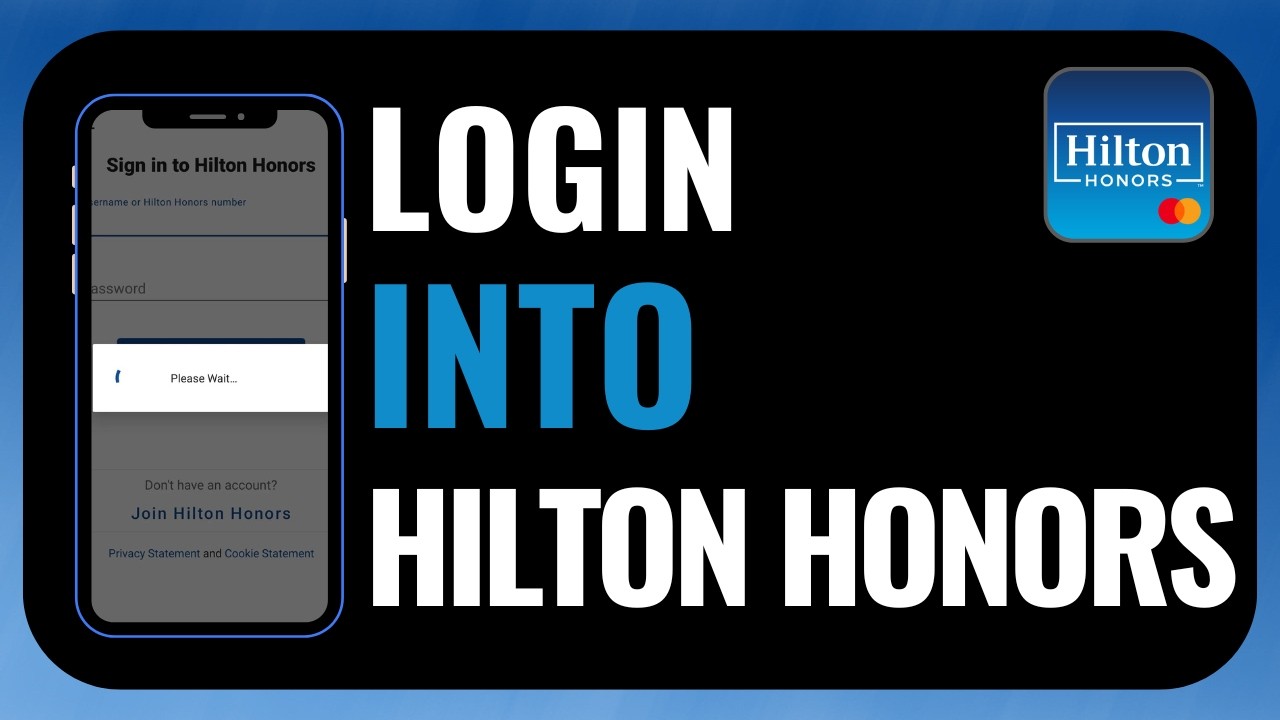 How To Login Into Hilton Honors | Step-By-Step Guide - YouTube