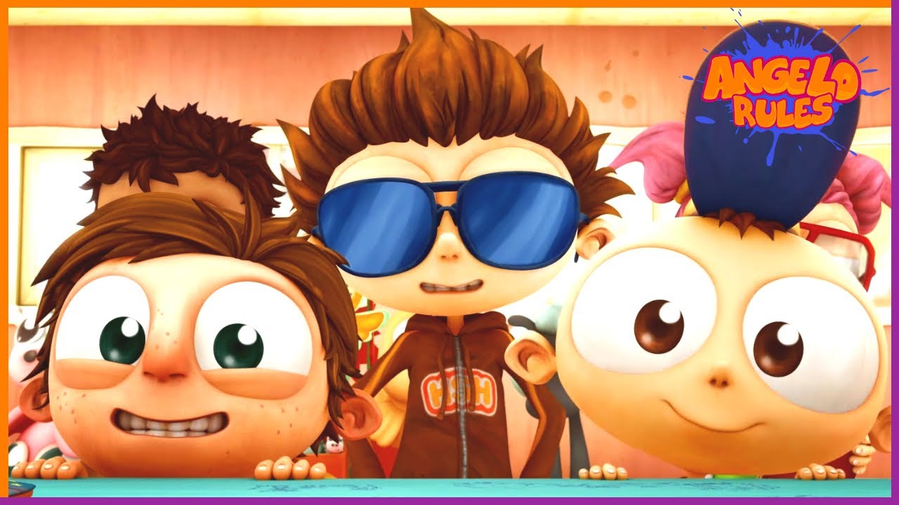 Pow! | Angelo Rules | 20' Compilation | Cartoon - YouTube