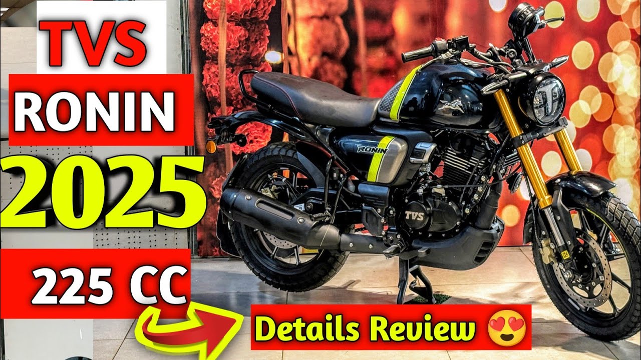 New TVS Ronin 2025 Top Model Update | tvs Ronin 225 CC. - YouTube