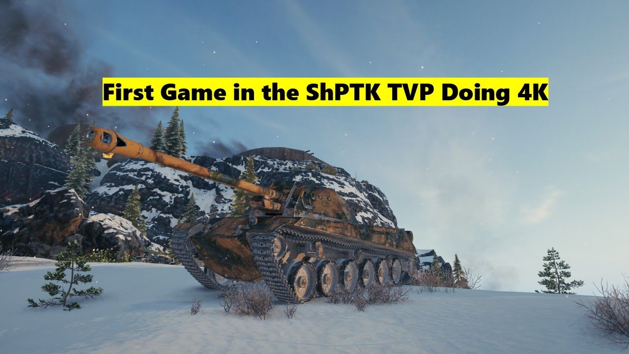 World of Tanks | First Game in the ShPTK TVP Doing 4K - YouTube