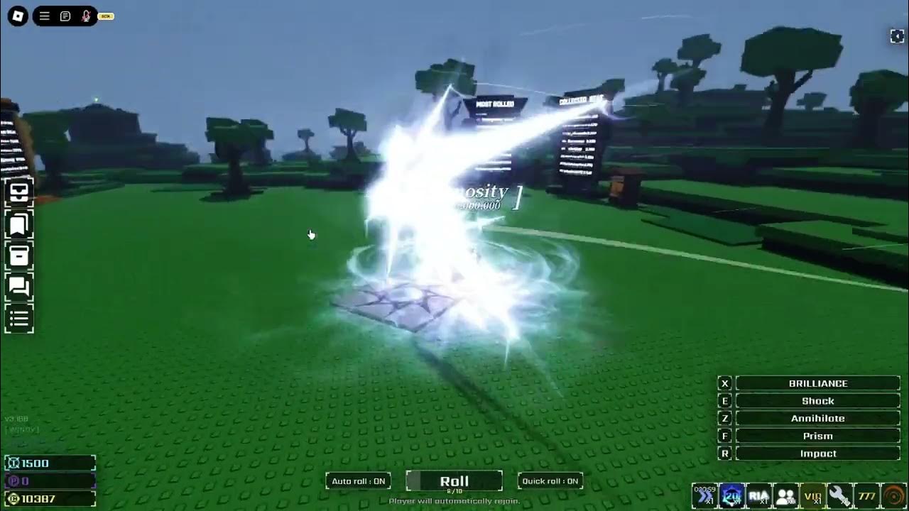 Luminosity Showcase and All Abilities + Cutscene (1.2 BILLION) | Sols RNG! - YouTube