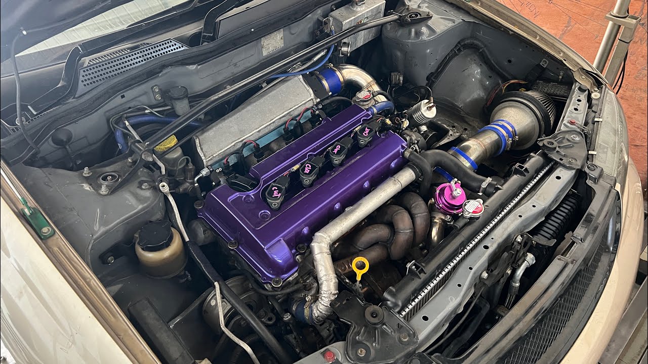 Nissan Sentra N16 SR20VE NEO VVL Turbo ENGINE POWERED BY MAXXECU STREET ...