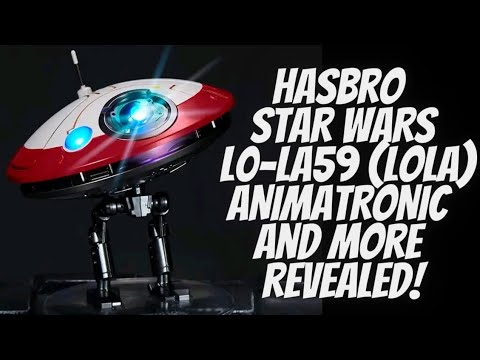 Hasbro Star Wars Obi-Wan Kenobi L0-LA59 (LOLA) Animatronic And More Revealed!