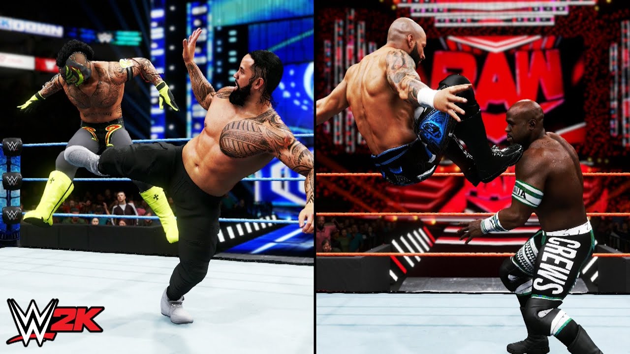 WWE 2K - Top 10 Strikes Out Of Nowhere! (Reversals) - YouTube