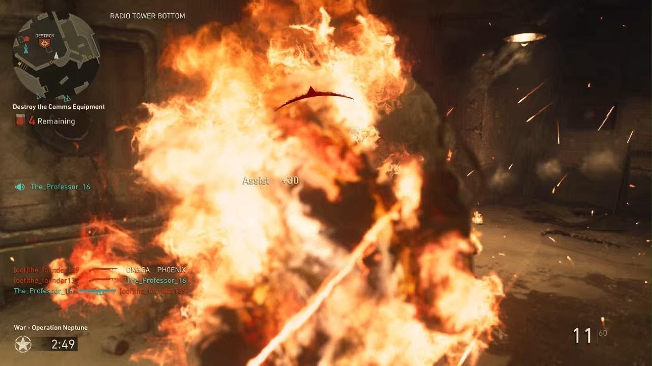 He said to defend the bunker, so I dropped a 40 killstreak while doing ...
