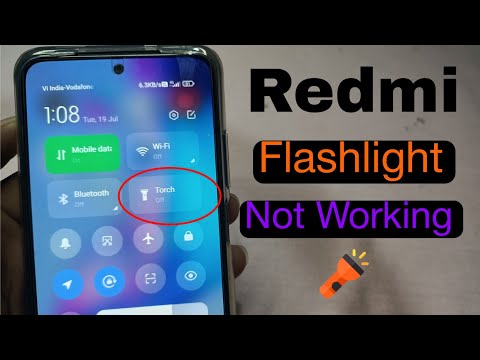 redmi flashlight not working | redmi y2 front flash light setting