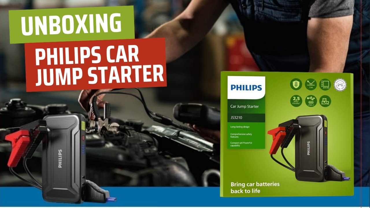 Philips Car Jump Starter Review – Powerful, Compact & Easy to Use JS ...
