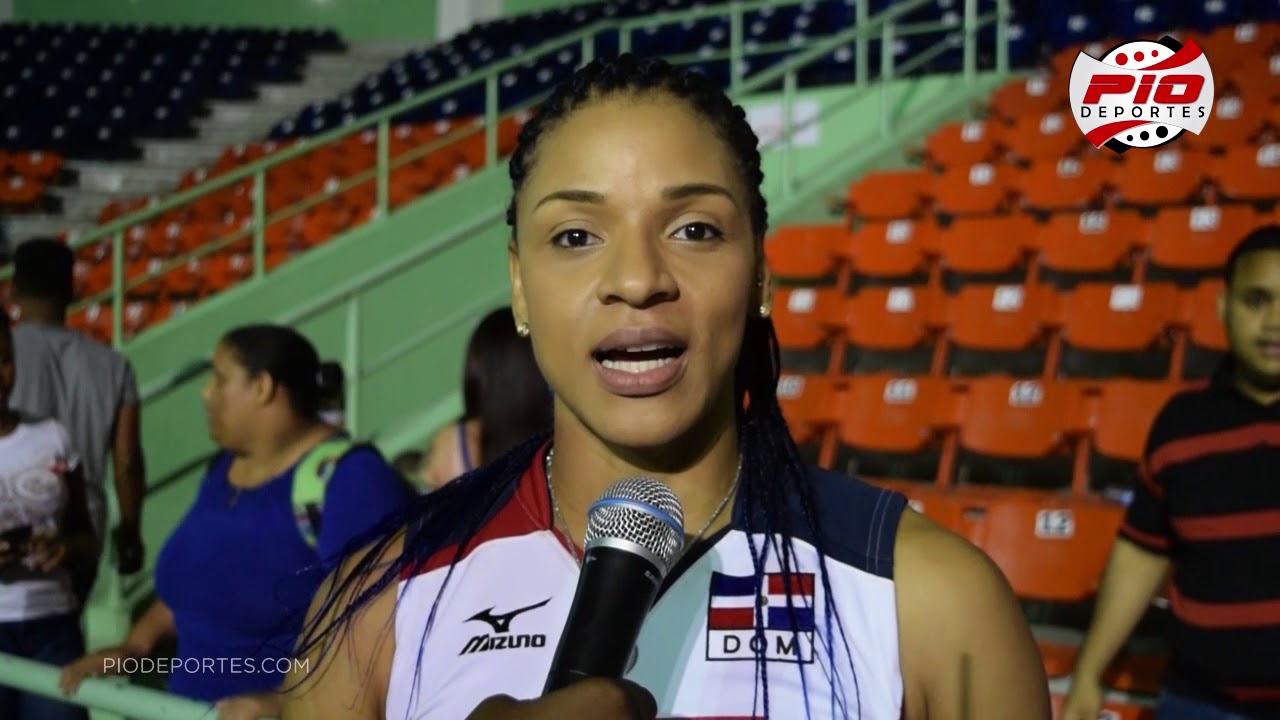 Gina Mambru - Jugadora Selección Dominicana de Voleibol - YouTube