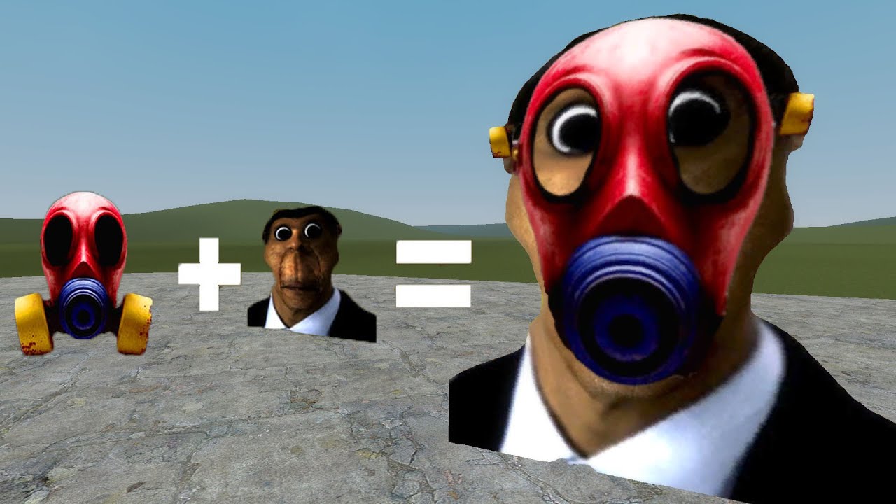 Obunga Gas Mask - YouTube