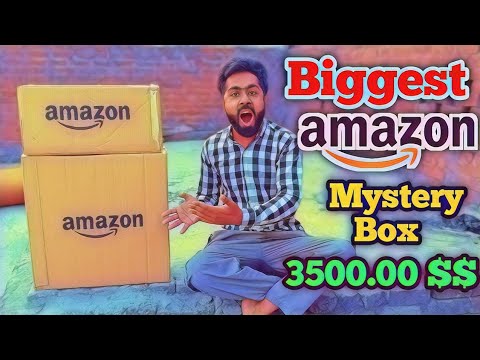 Biggest Mystery Box Unboxing from Amazon ! expensive mystery box ...