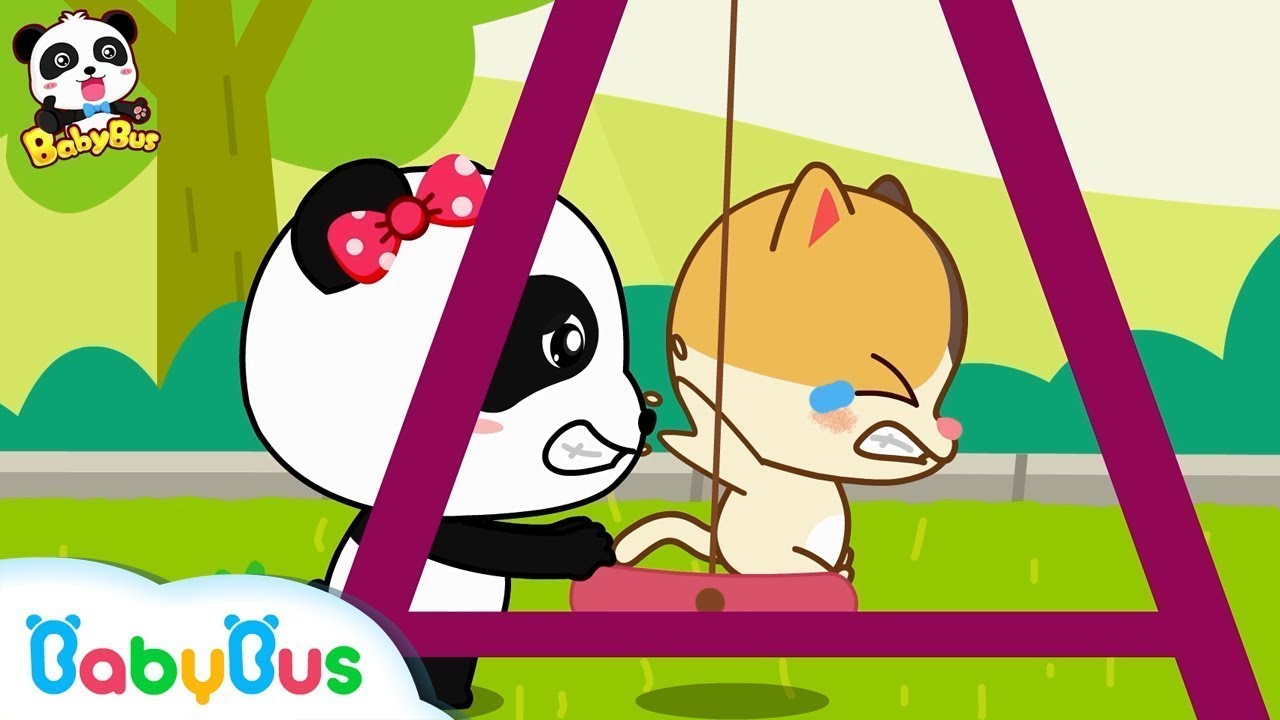 Nursery Rhymes | Watch out! Baby Kitten | Play Safe Song | Nursery ...