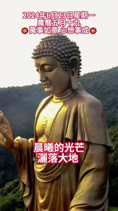 佛安吉祥🙏早安佛法🙏在這充滿希望和祝福的清晨,願一切眾生蒙受佛法慈悲的加持。晨曦的光芒灑落大地,為世界帶來新的開始🙏願這美好的朝陽也照亮你的心田,帶給你無限的喜悅和希望 ️祝福 早安