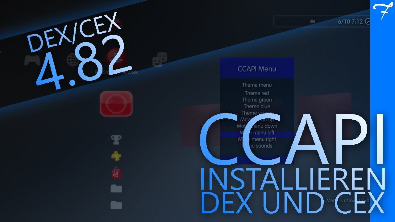 CCAPI 2.80 Auf PS3 DEX 4.82 Installieren [DEUTSCH] | Tutorial - YouTube