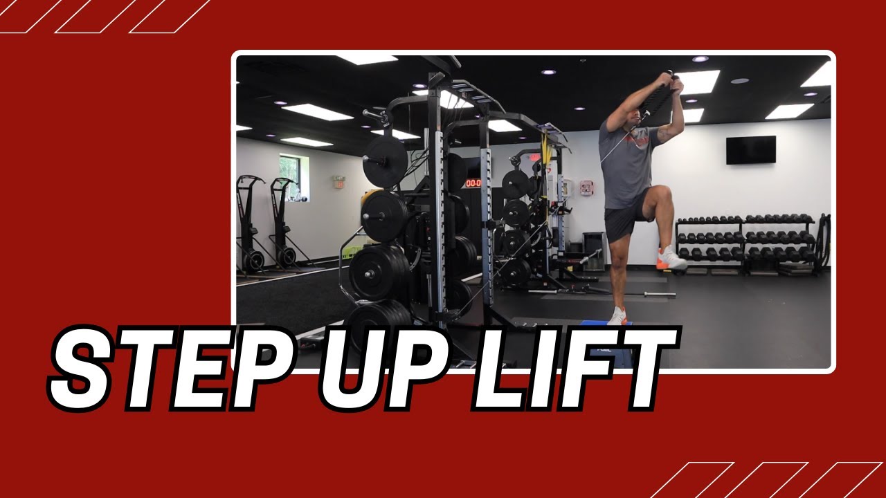 Step Up Lift | Cable Machine Exercise - YouTube