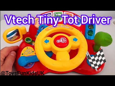 🎯 VTech Baby Tiny Tot Driver Toy | Cute Roleplay Steering Wheel for Babies & Toddlers