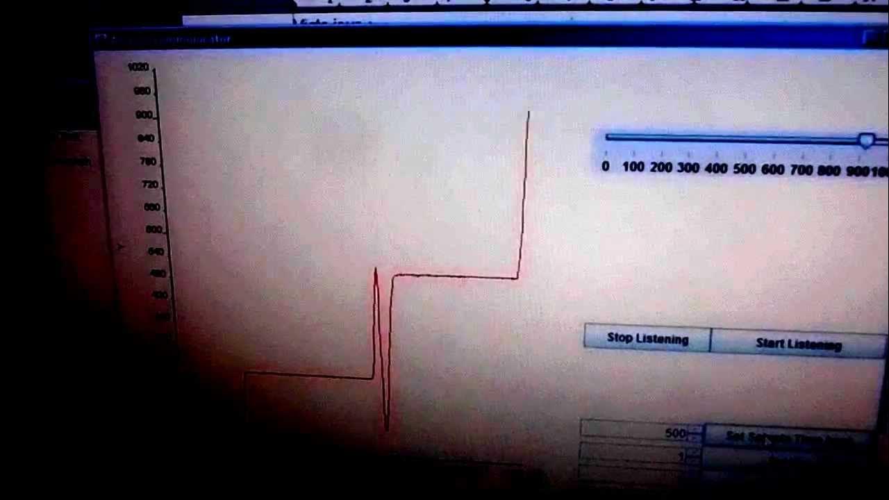 Sending Arduino ADC data to java by serial and draw with JChart2D - YouTube