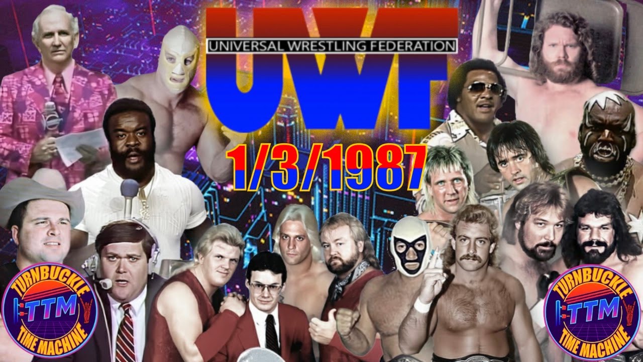 UWF TV 1/3/87: Dr. Death vs The Missing Link (CHAOS!) + Missy Hyatt ...