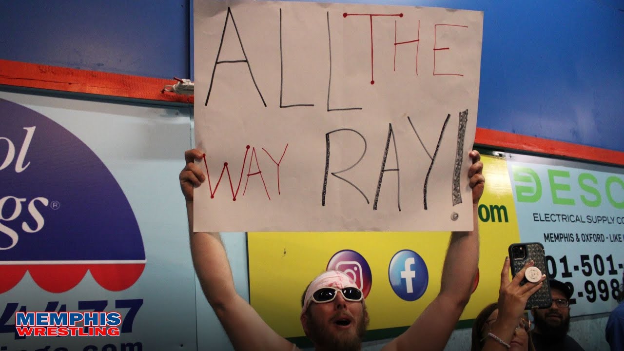 All the Way Ray vs Colton Cage | MEMPHIS WRESTLING - YouTube