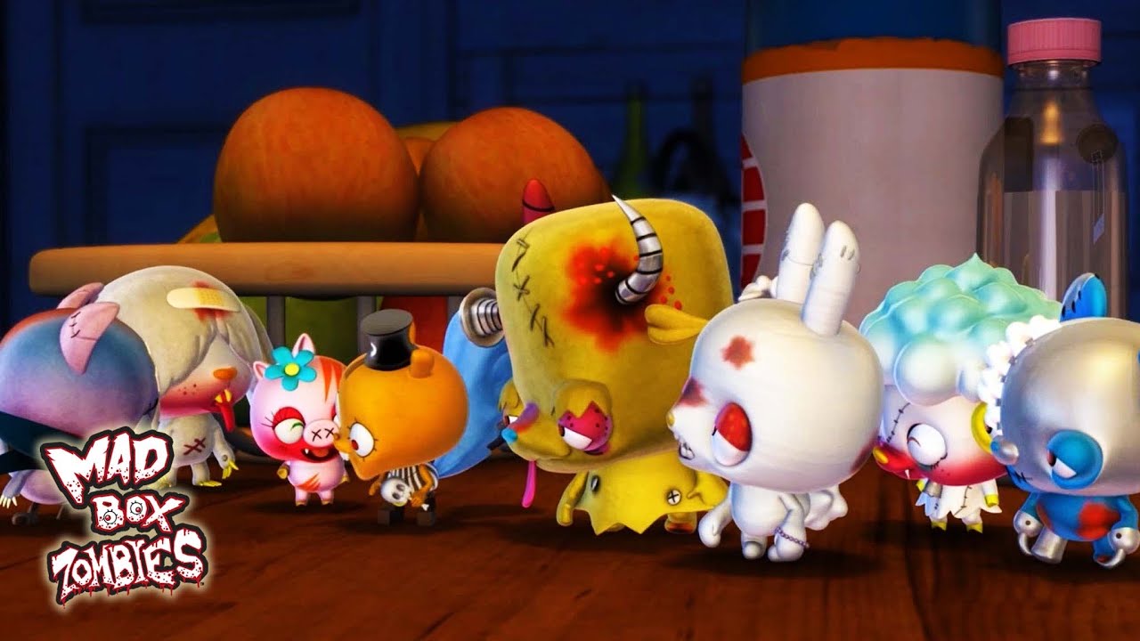 การ์ตูนออนไลน์ : แก๊งซอมบี้จอมทะเล้น - Mad Box Zombies - YouTube