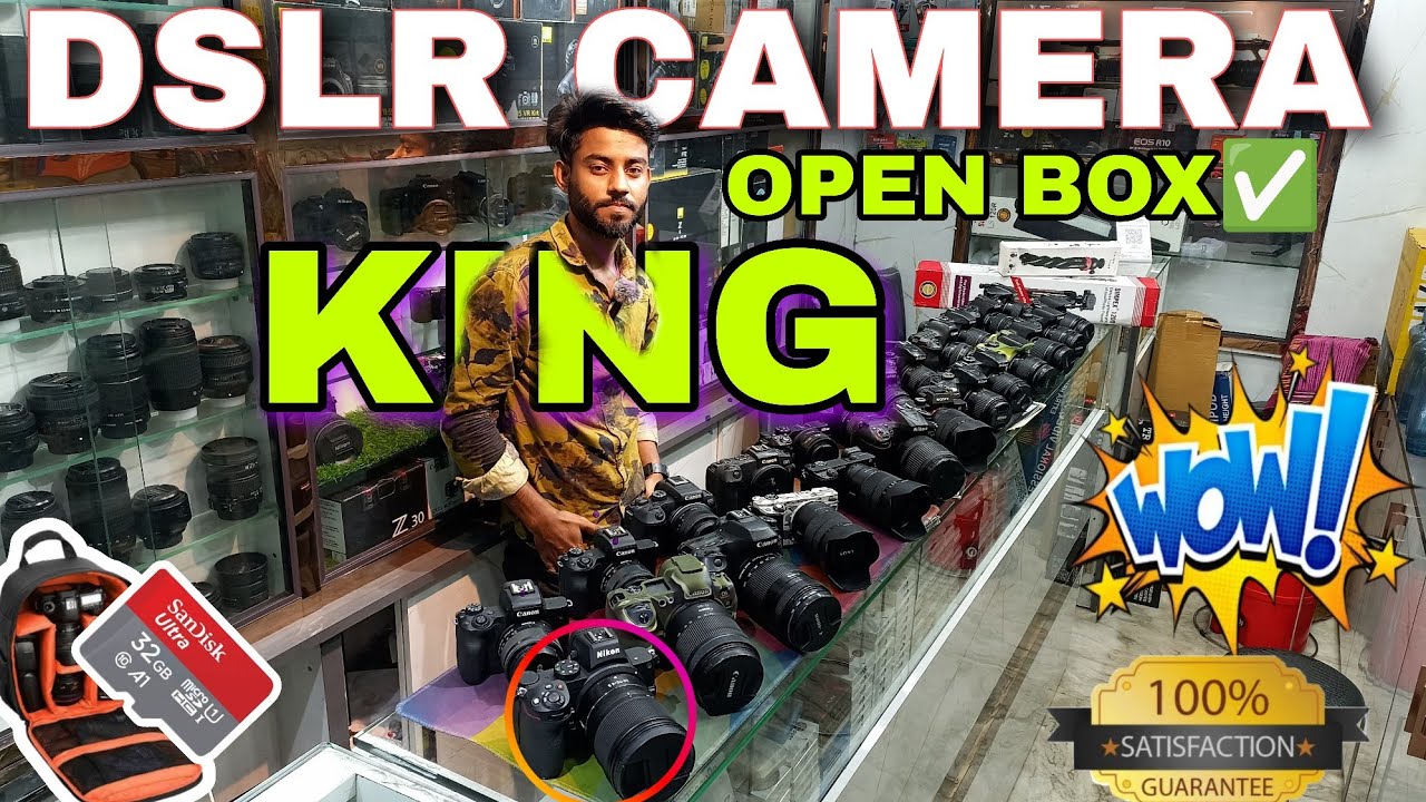 Kolkata best open box || Dslr camera market || Cheapest camera market ...
