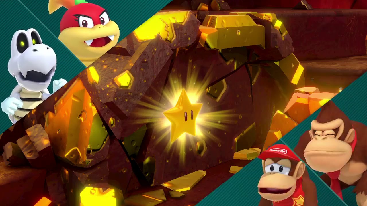 Super Mario Party - Showing off the Partner Party Pickaxe Event Again ...