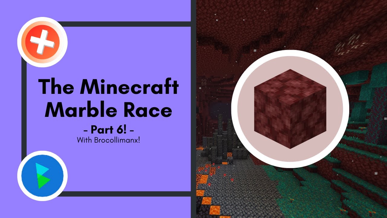 The Minecraft Marble Race Part 6! (Ft. Brocollimanx!) - YouTube