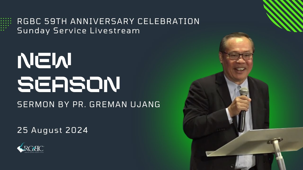 New Season | RGBC 59th Anniversary Celebration Sunday Service Live ...